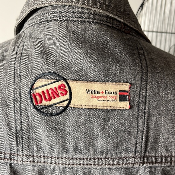 Willie + Esco Duns | Jackets & Coats | Vintage Willie Esco Duns Herringbone Denim Jacket | Poshmark